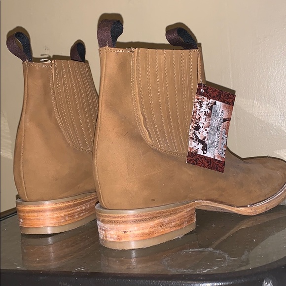 Shoes | Toro Moro Suede Chelsea Square Toe Rodeo Boots | Poshmark